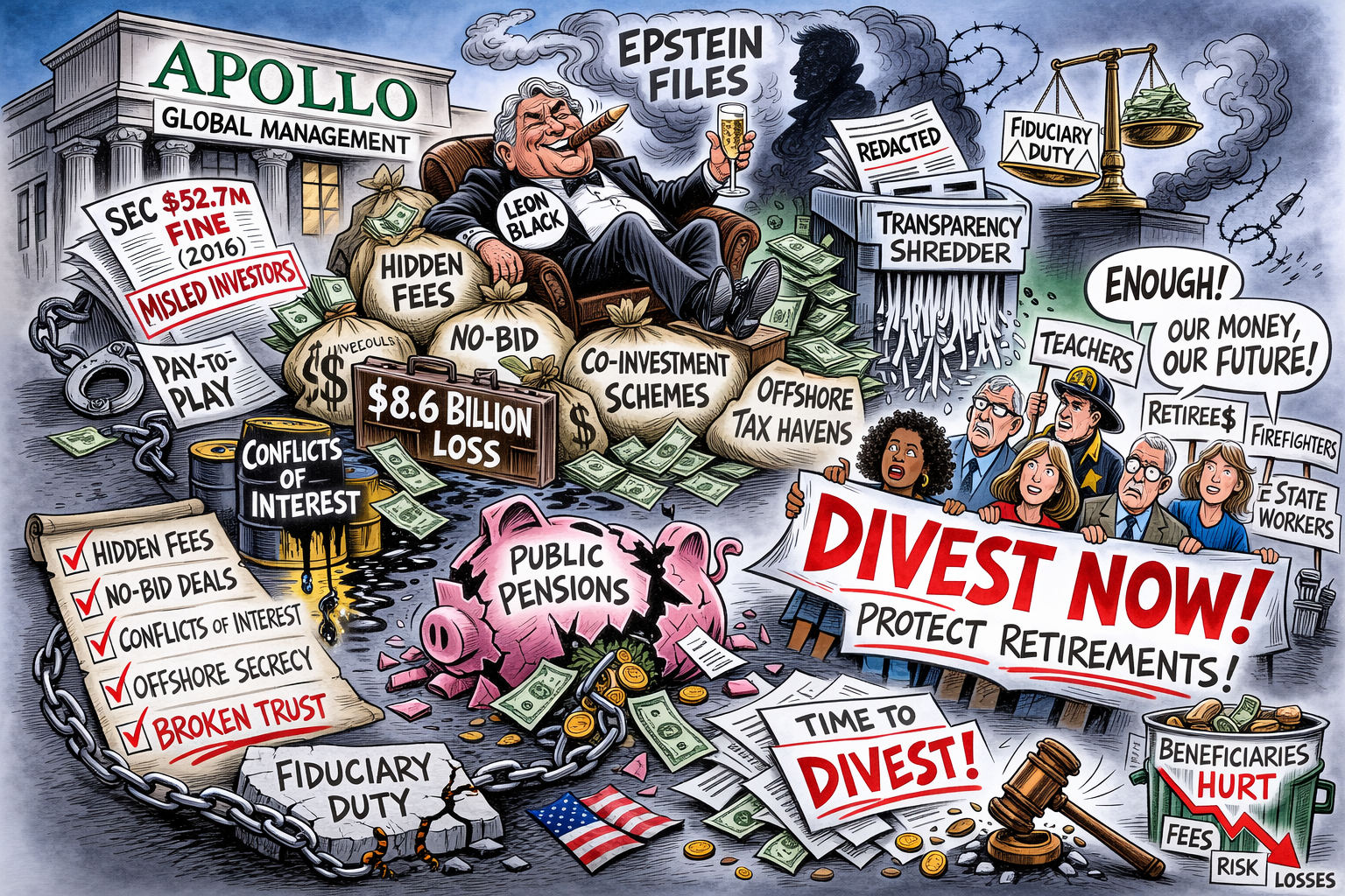 The Leon Black Culture of Corruption at Apollo – Plans should Divest ...